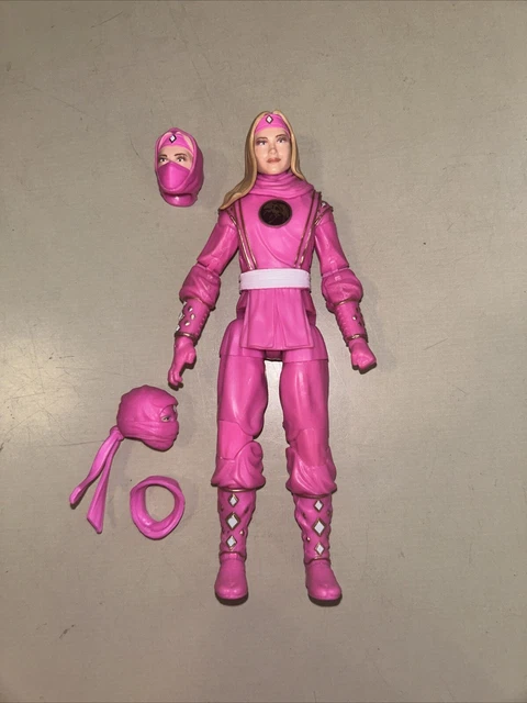POWER RANGERS LIGHTNING Collection Ninja Pink Ranger Mmpr 6” Figure ...