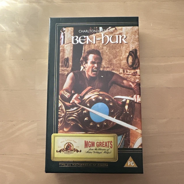 VINTAGE BEN-HUR VHS Cassette Movie, New And Still Sealed £12.00 ...