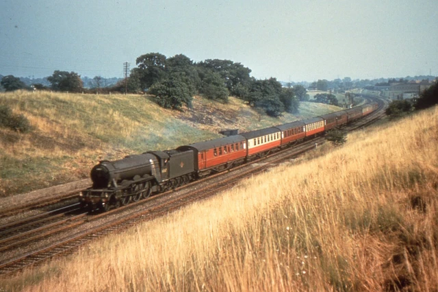 35MM RAILWAY SLIDE: COLOUR-RAIL: BRE 677: CLASS A3: 60067 LADAS £2.00 ...
