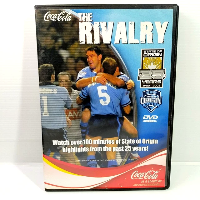 THE RIVALRY 25 Years State Of Origin 1980 - 2005 New South Wales Used ...