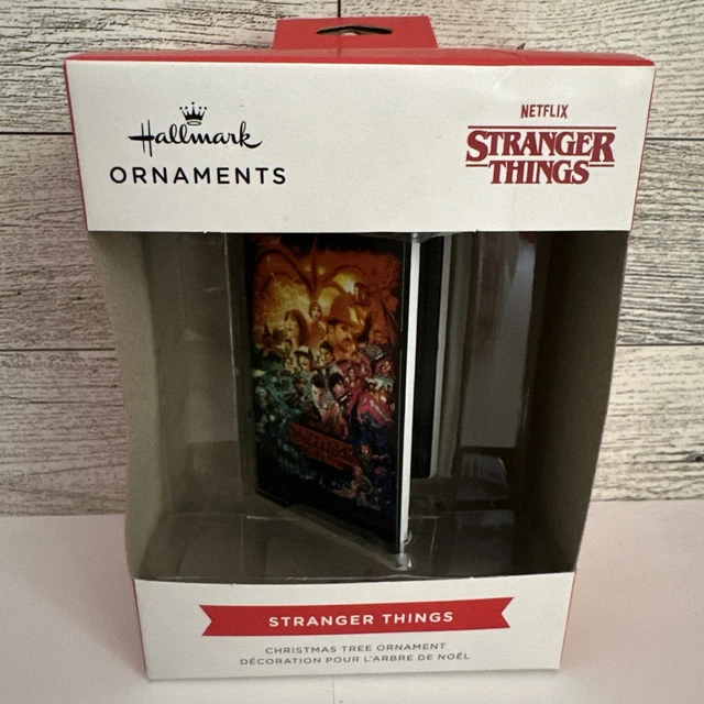 2022 HALLMARK KEEPSAKE Ornament Stranger Things VHS Design Netflix New ...