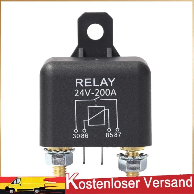 24V 200A CAR Start Relay Protection Automotive Power Controller ...