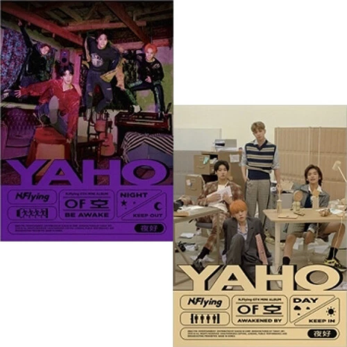 N.FLYING [YAHO/夜好] 6TH Mini Album CD+Photo Book+Envelope+2p Card+4p Photo £24.70 - PicClick UK