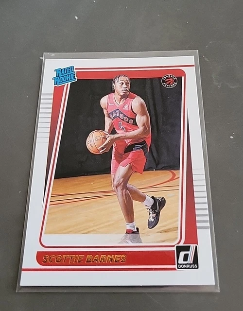 CARTA ROOKIE SCOTTIE Barnes Nba Rated Panini Donruss 2021-22 Rc #236 ...