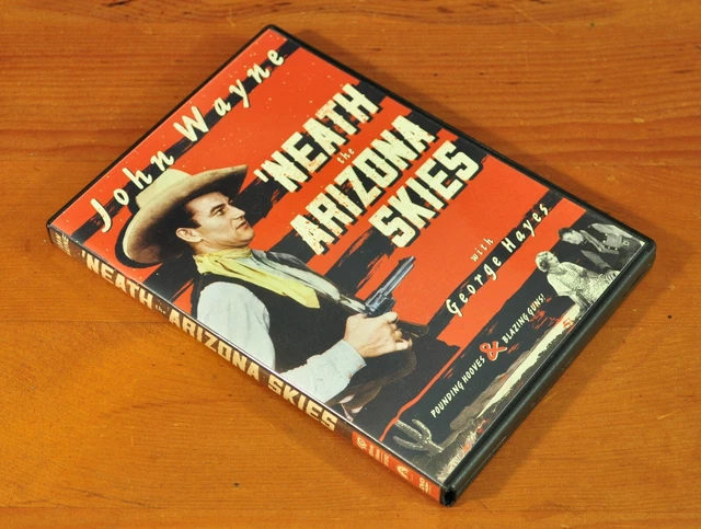 « NEATH THE Arizona Skies Olive Films DVD John Wayne Western OOP Yakima Canutt EUR 8,32 ...