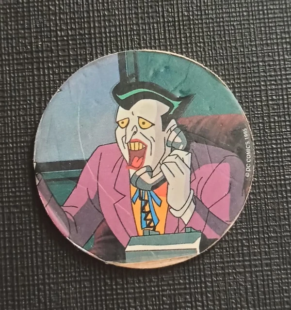 POG BATMAN 75 DC COMICS 1995 Pogs Kini Kinis Slammers Caps Tazos Retro ...