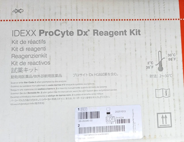 IDEXX PROCYTE DX Veterinary Reagent Kit - NEW IN BOX $425.00 - PicClick