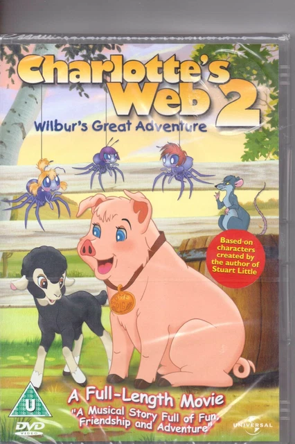 CHARLOTTE'S WEB 2 (DVD) Wilbur's Great Adventure £2.00 - PicClick UK