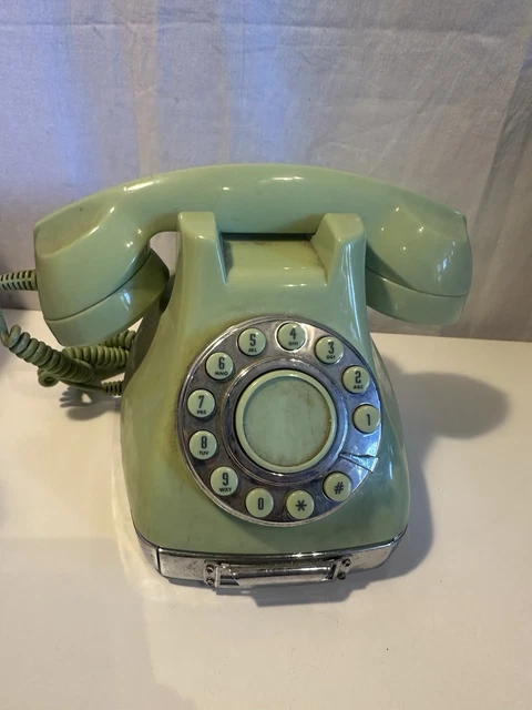 RETRO STYLE PHOTO rotary Dial metro lime green oversized prop £31.93 ...