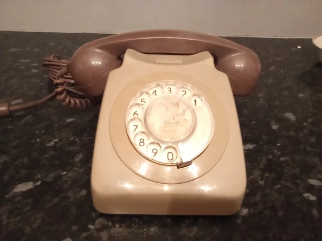 VINTAGE RETRO 1960S / 70s dial telephone phone £12.00 - PicClick UK