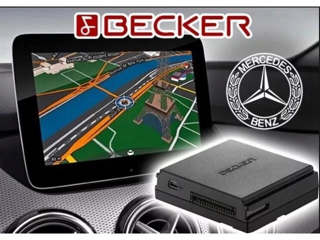BECKER MAP PILOT Mercedes GPS - Latest Maps + Speed Cameras + One Year ...