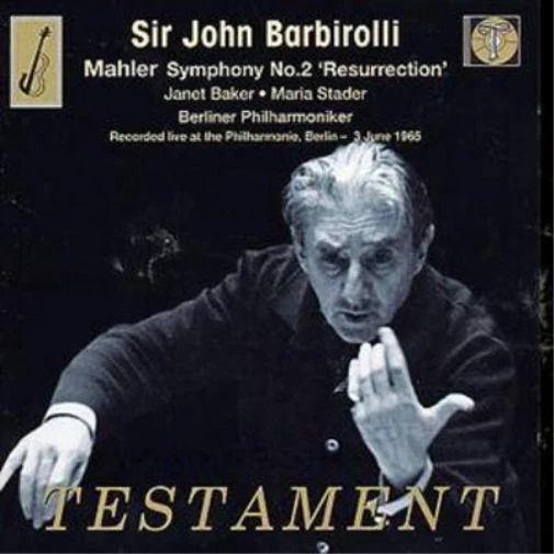 GUSTAV MAHLER SYMPHONY No. 2 (Barbirolli, Berliner Po, Baker, Stader) (CD) Album EUR 29,82 ...