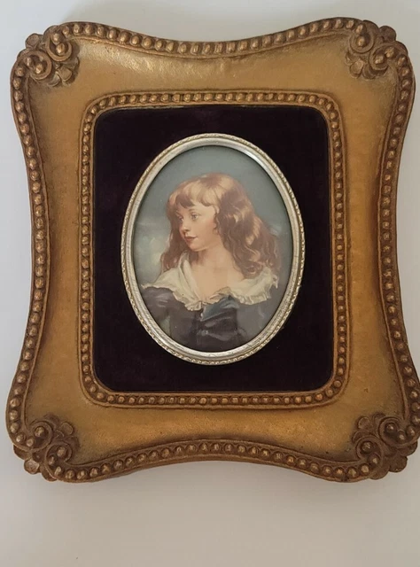 VINTAGE A CAMEO Creation Lord Claud Hamilton Glass Velvet $16.00 ...