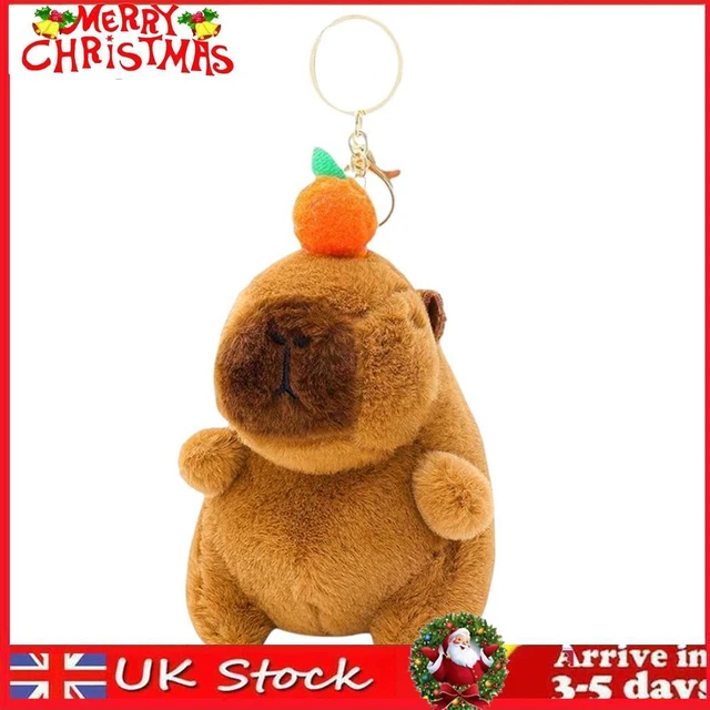 TAIL WAGGING CAPYBARA Plush Keychain Capybara Pendant Cute Capybara ...