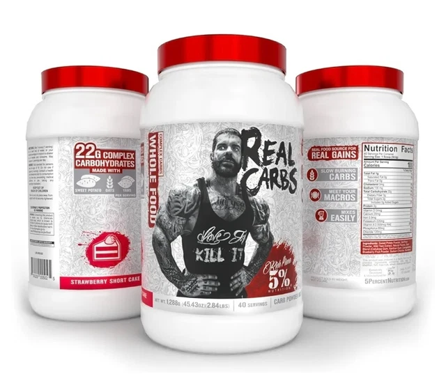 RICH PIANA 5% Real Carbs Legendary Series 40 Servings £37.99 - PicClick UK