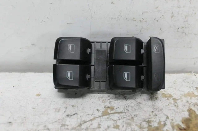 AUDI, A4 POWER Window Switch Rh Front (Master Switch) B8 8K 02/08 06/12 ...