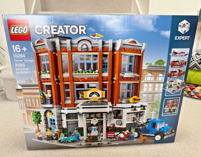 LEGO CREATOR EXPERT 10264 Corner Garage - Modular Building (2019 ...