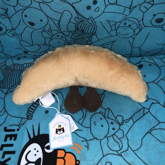 JELLYCAT AMUSEABLE CROISSANT BNWT Birthday PLUSH With Tag+ Dust Bag new ...