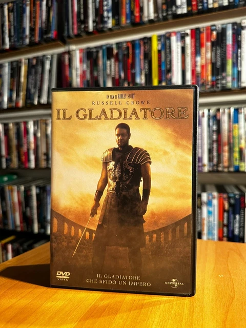 IL GLADIATORE (2000) con Russell Crowe di Ridley Scott DVD OTTIME CONDIZIONI EUR 3,99 - PicClick IT