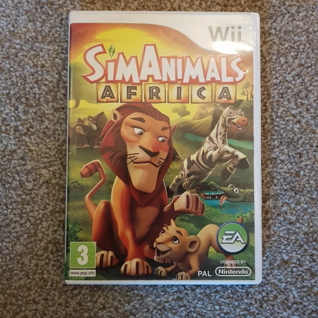 SIMANIMALS AFRICA NINTENDO Wii Game with manual £6.00 - PicClick UK