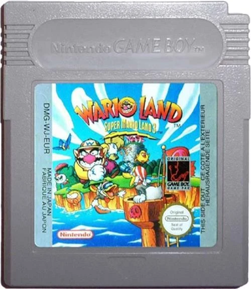 WARIO LAND SUPER Mario Land 3 - Nintendo Game Boy Gameboy Action Video ...