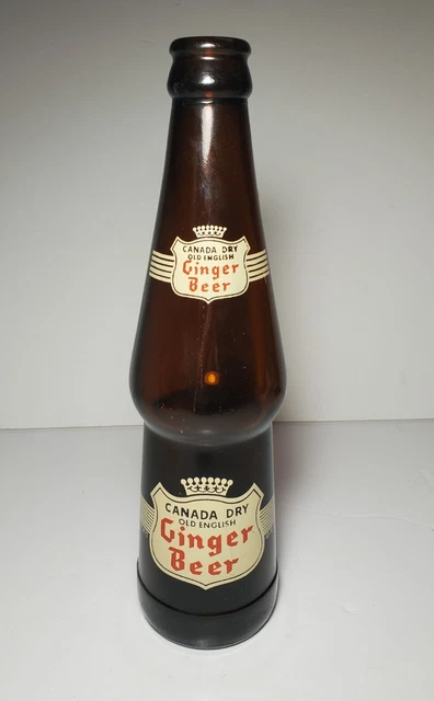 CANADA DRY OLD English Ginger Beer Bottle 10oz 1964 Vintage $35.00 ...