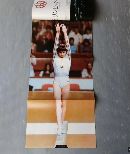 MAGAZINE COMANECI JAPAN des Jeux Olympiques de Montréal 1976 avec ...