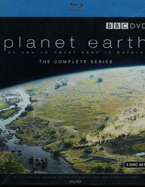 PLANET EARTH: COMPLETE BBC TV Series - Blu-Ray *5-Disc Boxset* NEW ...