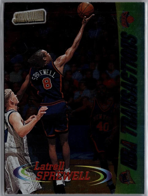 1998-99 STADIUM CLUB New York Knicks Basketball Card #236 Latrell ...