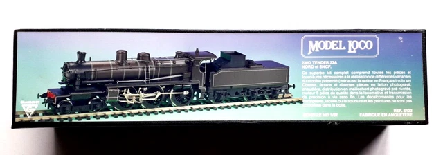 MODEL LOCO HO - KIT LOCOMOTIVE 230D TENDER 23A NORD et SNCF neuve ...