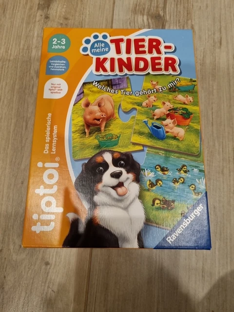 TIPTOI® ALLE MEINE Tierkinder Welches Tier gehört zu mir? TOP EUR 8,00 ...
