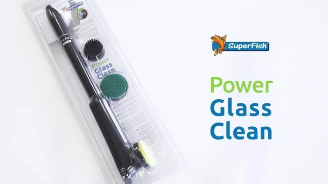 SUPERFISH POWER CLEAN, Algae scrubber, aquarium cleaner, battery ...