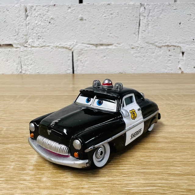 SHERIFF POLICE CRUISER Car Radiator Springs Disney Pixar Diecast Metal ...