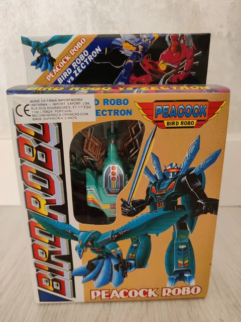 BIRD ROBO VS Zectron vintage Transformers bootleg PEACOCK - Knock-off ...