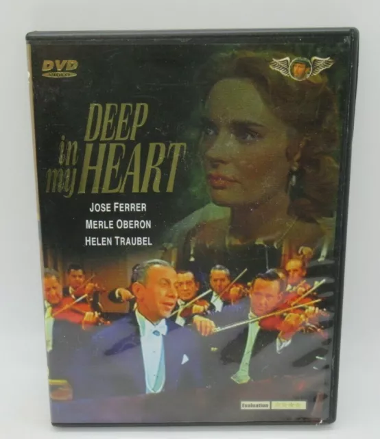 DEEP IN MY Heart Dvd Film, Jose Ferrer, Merle Oberon, Helen Traubel, Fs ...