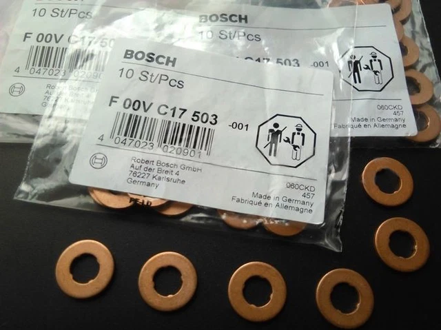 BOSCH INJECTEUR DIESEL Thermo de Cale Joint 330D 530D 535D 730D 745D X5 ...