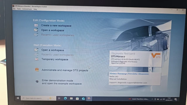 MERCEDES XENTRY CARS 09.2025 Offline Diagnostics/Coding Kit USB/OBD ...
