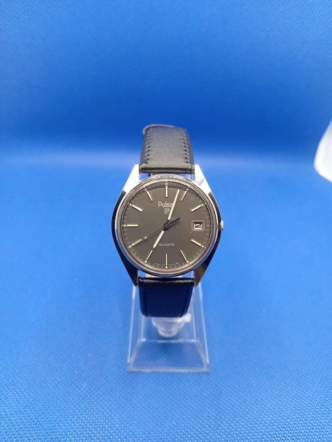 PULSAR Y147-8009 MENS Quartz Watch By Seiko, Working New Battery, Nice ...
