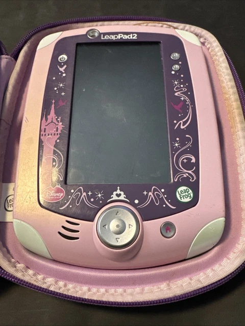 LEAPFROG LEAPPAD 2 Learning System Disney Tablet Princess Edition Works ...