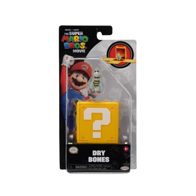 NINTENDO - THE Super Mario Bros Movie - Dry Bones Mini Figure - NEW IN ...