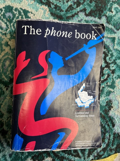 VINTAGE BT THE phone book Liverpool and District 1993 £49.99 - PicClick UK