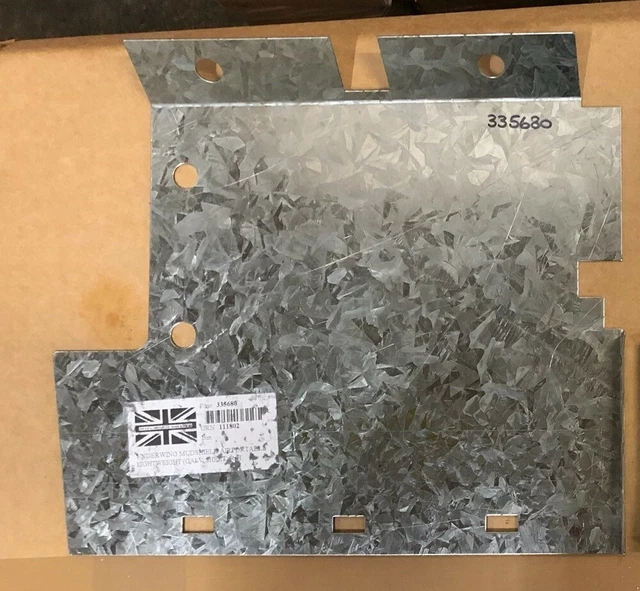 LAND ROVER SERIES Lightweight (Air Portable) Galvanised Underwing ...