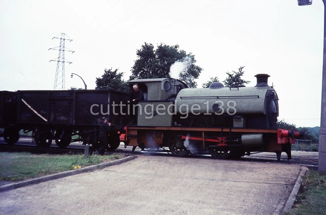 ORIGINAL RAILWAY SLIDE: Earley Power Station RSH 7058/42 24/06/1972 10 ...