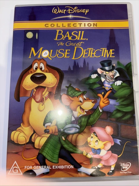 BASIL-THE GREAT MOUSE Detective (DVD, 1986) VGC $8.50 - PicClick AU