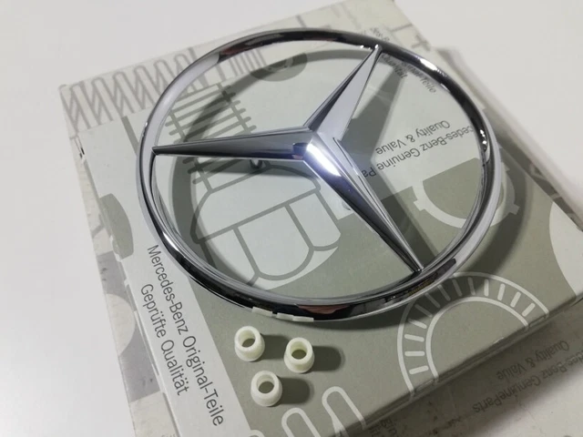 ORIGINAL MERCEDES W124 hayon étoile emblème coffre tules 2017580058 EUR ...