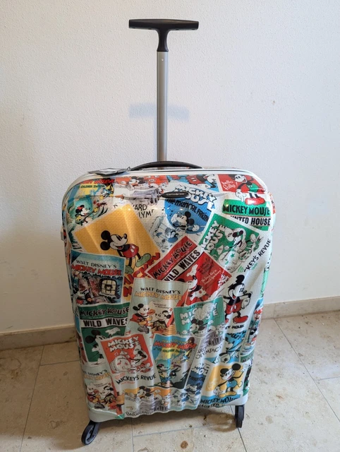 SAMSONITE COSMOLITE SPINNER DISNEY VINTAGE MICKEY 75/28 FL2 Limited ...