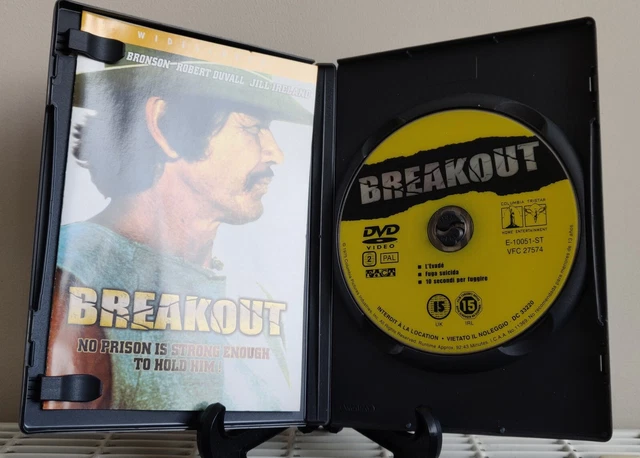 BREAKOUT DVD (2002) Charles Bronson, Robert Duvall, Jill Ireland (DIR) cert 15 EUR 9,35 ...