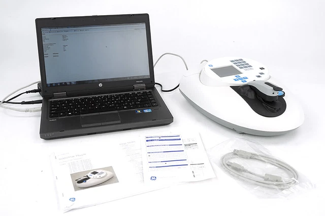 GE NANOVUE PLUS Nanodrop Micro-Vol UV-Vis Spectrophotometer 200-1100nm ...