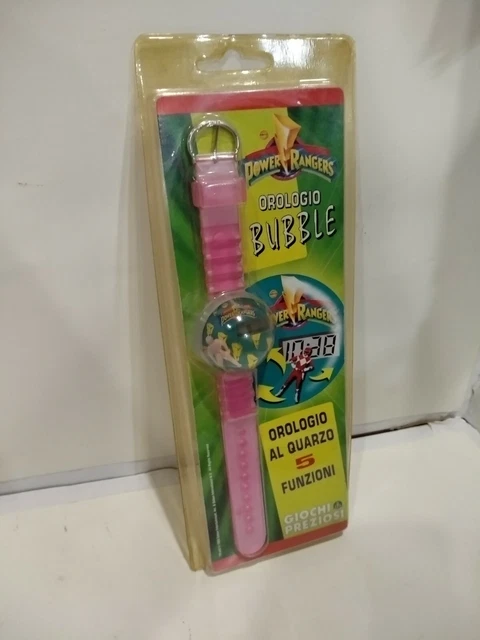 OROLOGIO POWER RANGERS Bubble Giochi Preziosi anni 90 EUR 25,00 ...