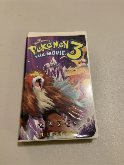POKÉMON THE MOVIE 3 (VHS, 2001, Clamshell) $7.59 - PicClick CA